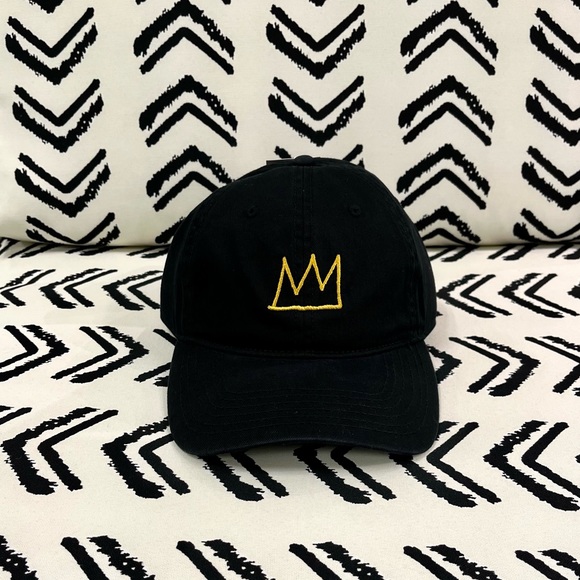 basquiat | Accessories | Basquiat Crown Hat Jeanmichel Basquiat Dad Hat ...